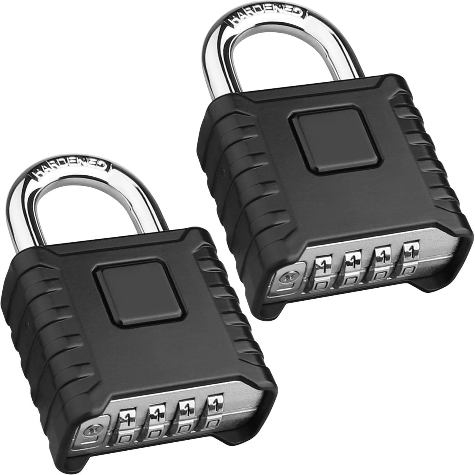 tangmaikeji 2 Pack Large Combination Padlock [One-Touch Unlocking ...
